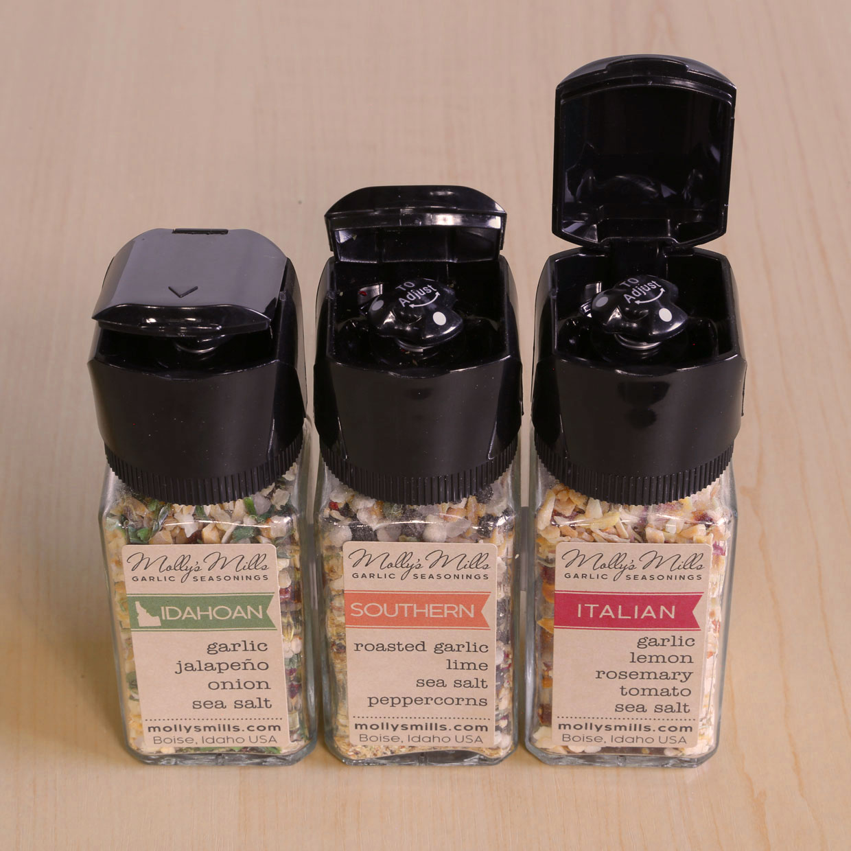 Molly’s Mills | Market Grinder Trio Pack