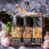 Market Grinder Trio Pack – Molly’s Garlic Goddess Seasonings