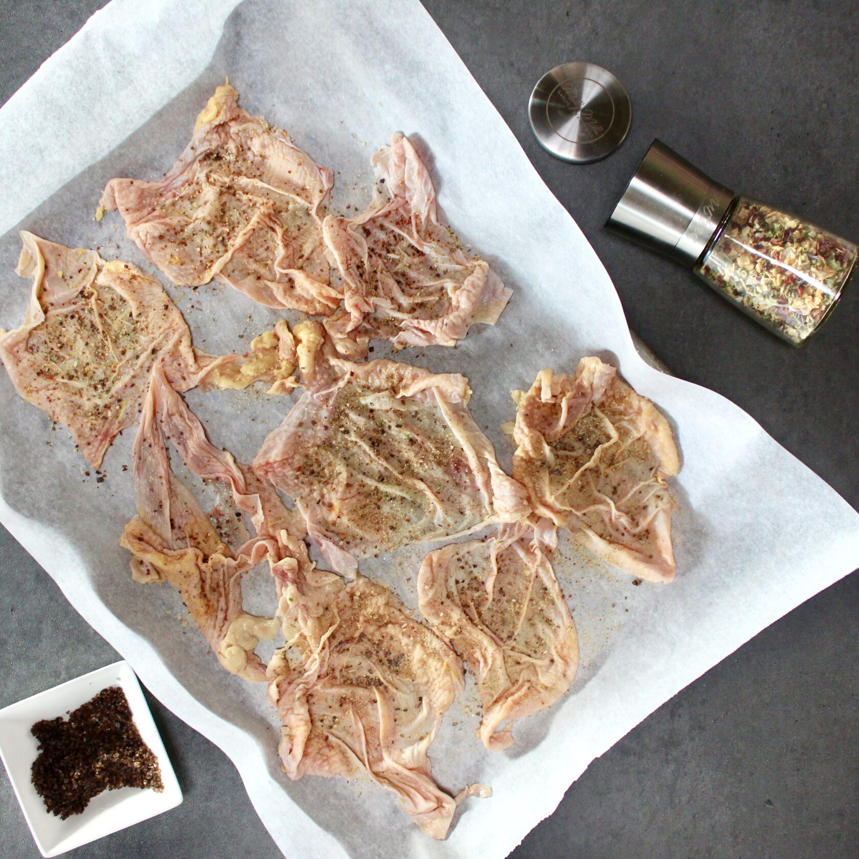 Salt and Vinegar Crispy & Garlicky Chicken Skins – Molly’s Garlic ...